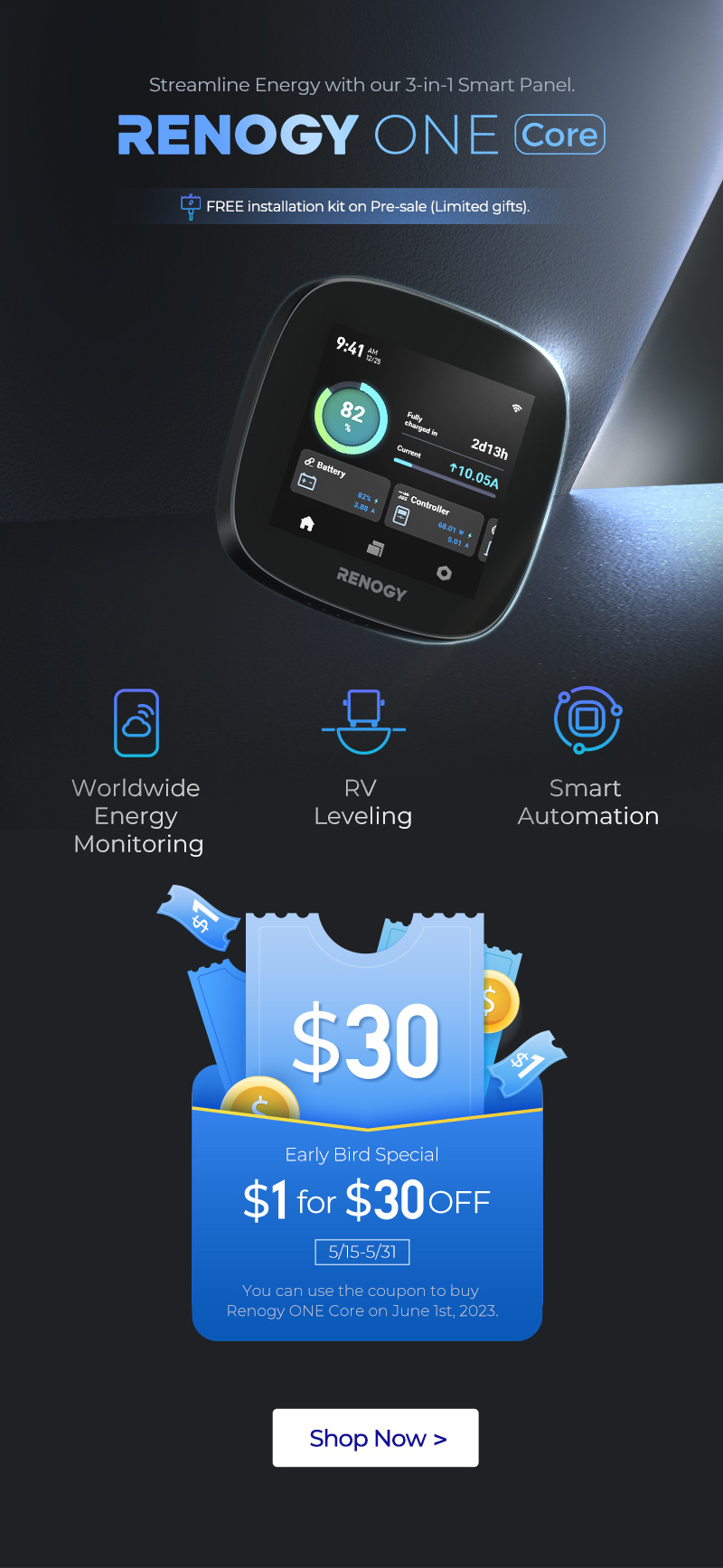 Renogy: [New] Renogy ONE Core is here! | Milled