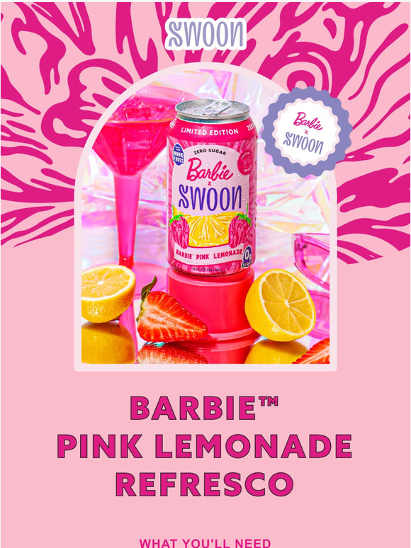 Swoon: Barbie™ Refresco Mocktail Recipe 😍 | Milled
