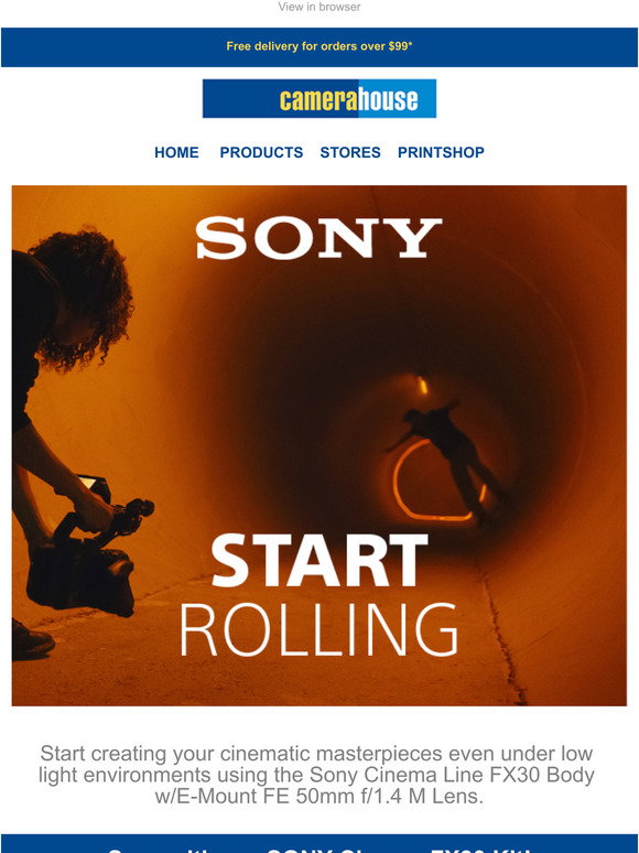 Camera House: Start Rolling with the Sony Cinema Line FX30 Kit 😎📸 | Milled
