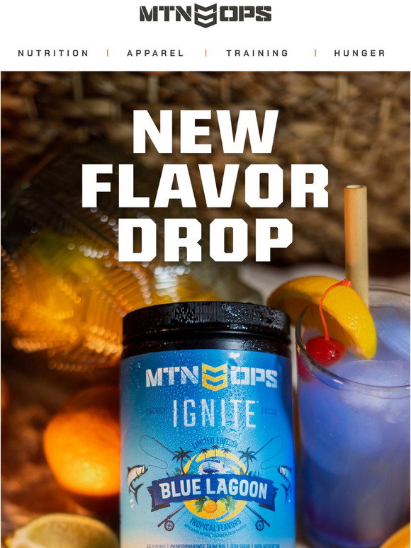 MTN OPS: Just landed - Blue Lagoon IGNITE! | Milled