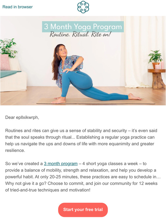 Ekhart Yoga: Routine. Ritual. Rite on! | Milled