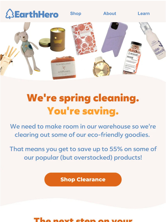 EarthHero: 🌱 Spring Cleaning Clearance Sale | Milled