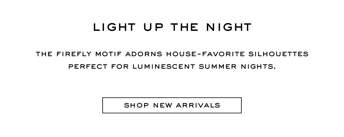 Oscar de la Renta: New Arrivals: The Firefly Motif | Milled