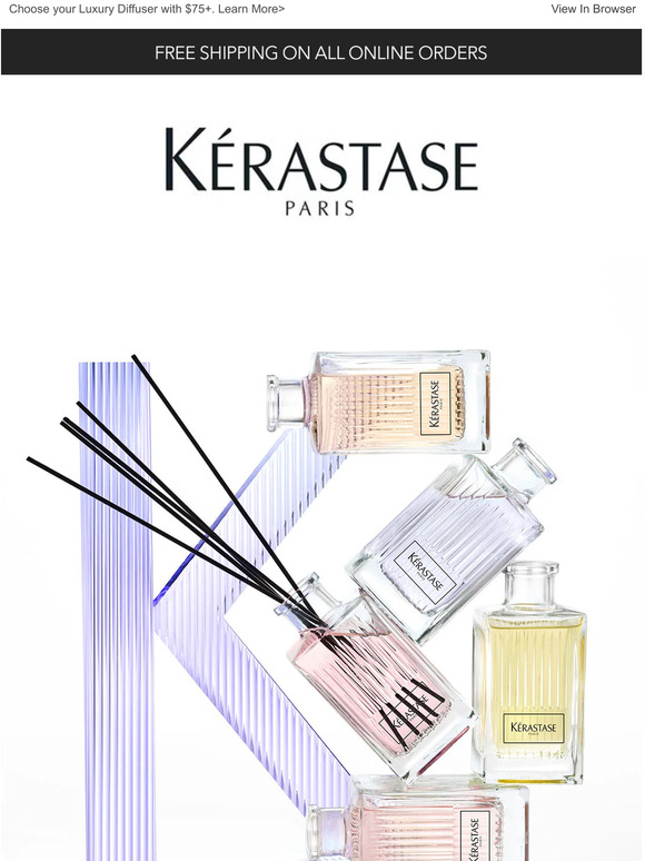 Kérastase: Limited-Edition Luxury Diffusers are going fast! | Milled