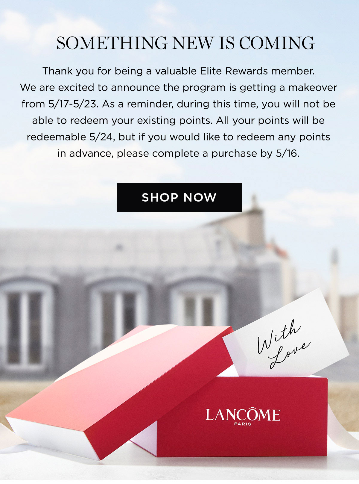 Lancôme: Our Elite Rewards Program is Getting a Makeover 🌹 | Milled