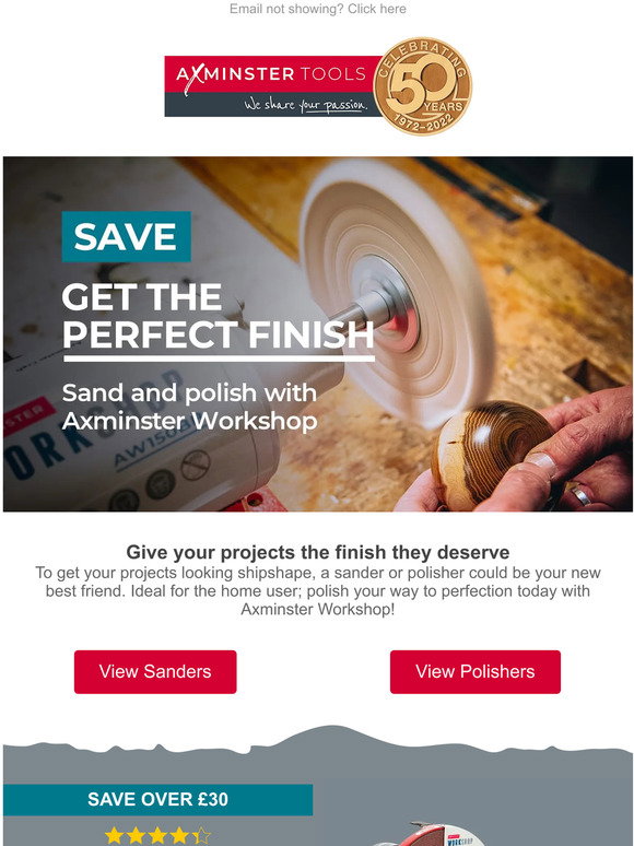 Axminster Tools: Sanding and polishing from Axminster Workshop | Milled