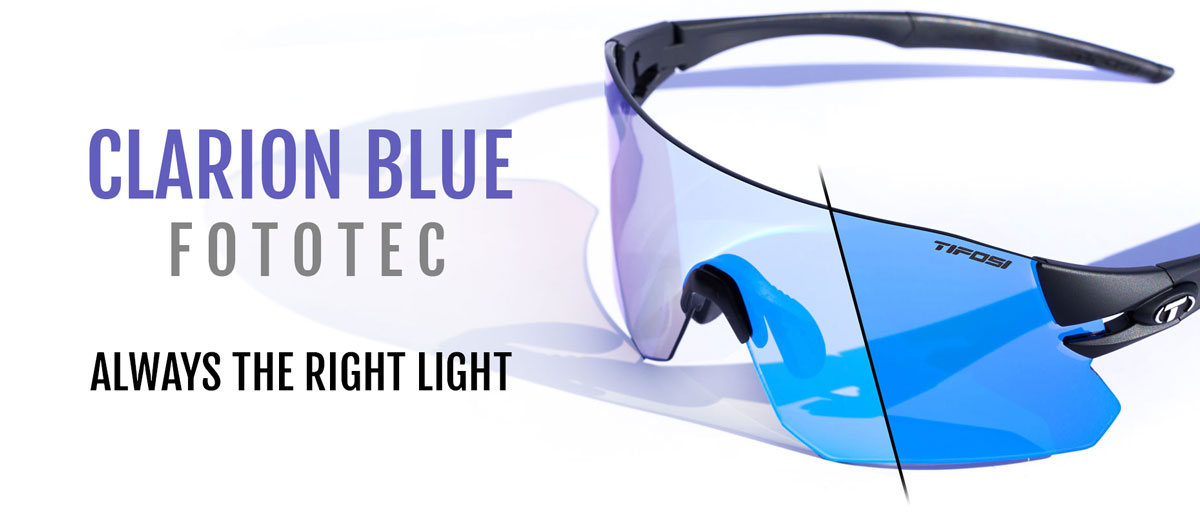 Tifosi Optics: Clarion Blue Fototec - Our New Variable Tint Lens Now on ...