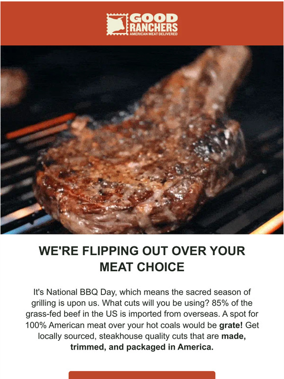 Good Ranchers: You Need Us "All Up In Your Grill" ♨️ National BBQ Day ...