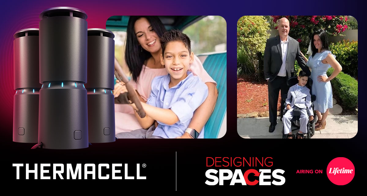 Thermacell: Thermacell LIV® featured in new episode of Designing Spaces on Lifetime! | Milled