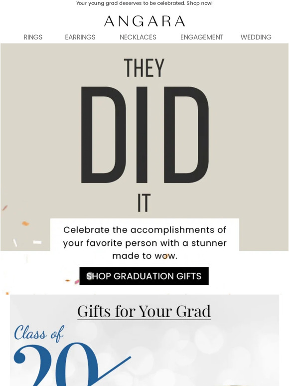 Angara: Stop the Search: We've Got the Perfect Graduation 🎁 | Milled