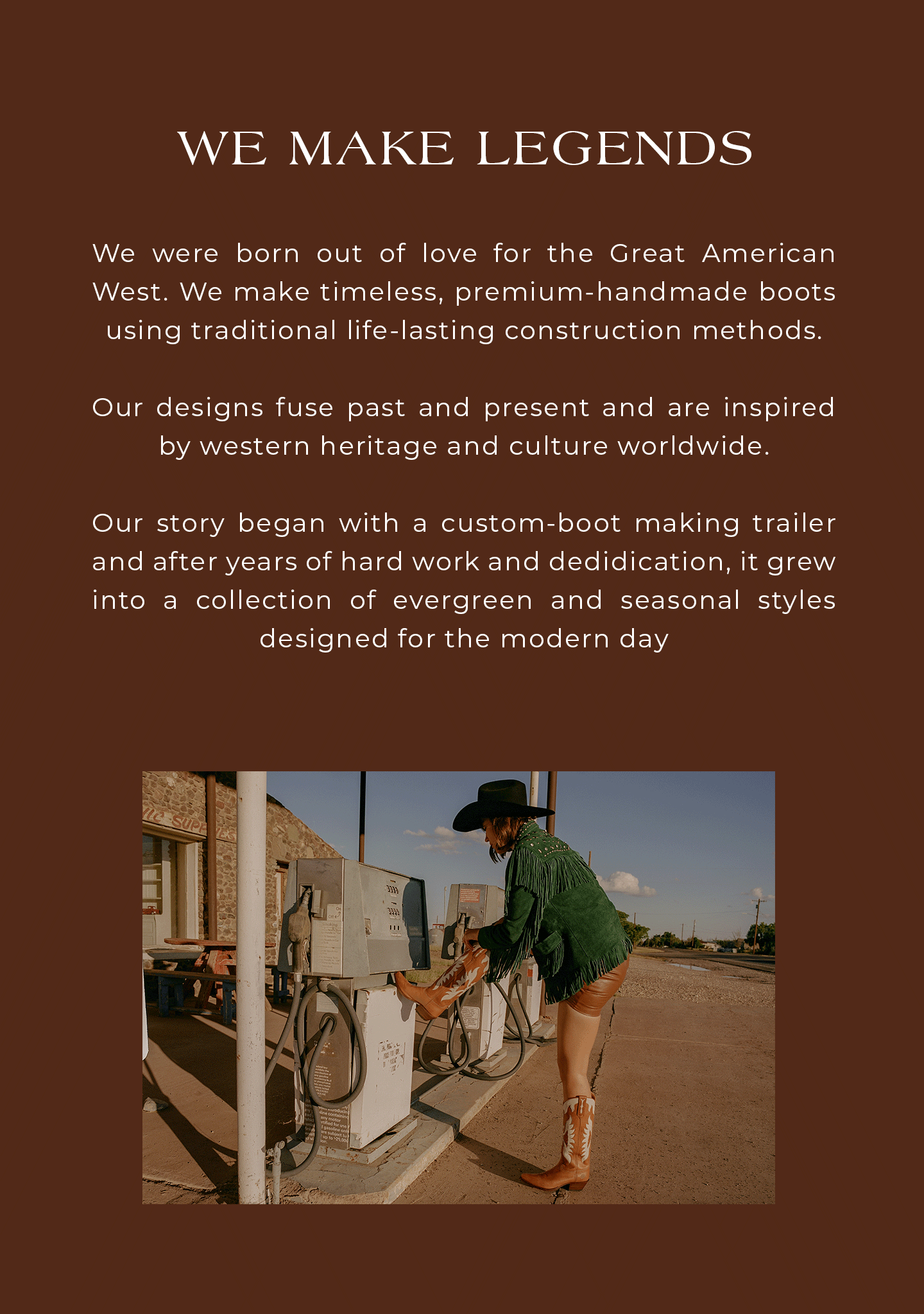 Ranch Road Boots: Hey , did you forget something? | Milled