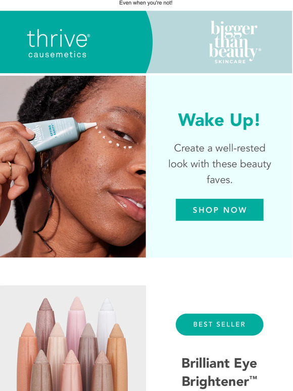 Thrive Causemetics: Essentials To Keep You Looking Fresh and Wide Awake ...