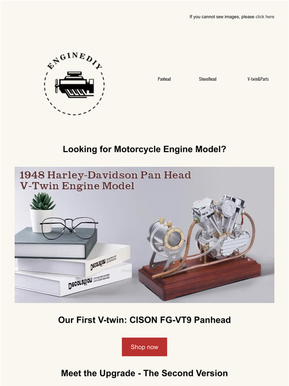 Enginediy: Meet Your V-Twin Model | Milled