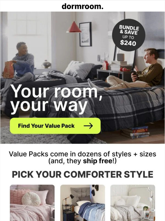 Our Campus Market: Styling your dorm just got easier 🛌 | Milled