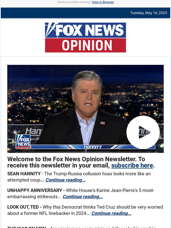 Fox News: Why the Bud Light fiasco won't fade, America's men in crisis ...