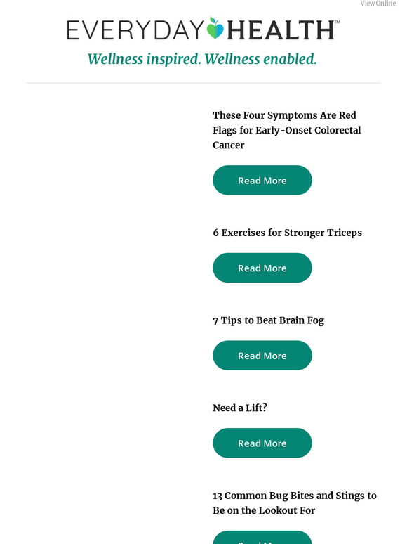 Everyday Health: These Four Symptoms Are Red Flags for Early-Onset ...