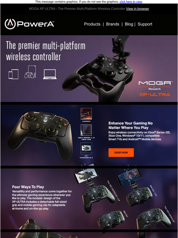 PowerA: LAUNCH ALERT! The Premier Multi-Platform Wireless Controller Is ...