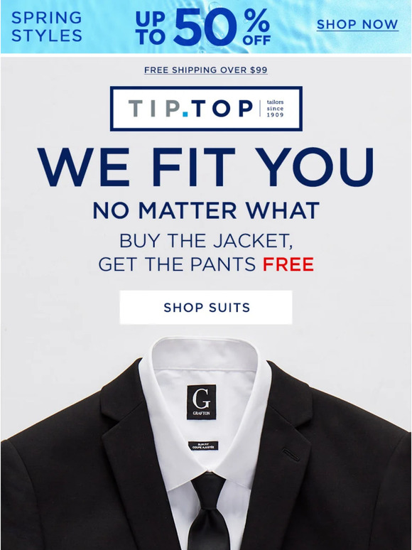 Tip Top Tailors: Own a Suit For Less Than a Rental! 👇 | Milled