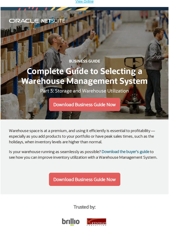 NetSuite: Complete Guide to Selecting a Warehouse Management System ...