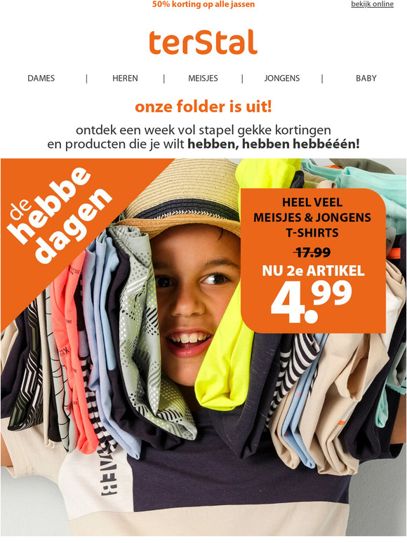 terStal: De nieuwe folder is uit = volop korting | Milled