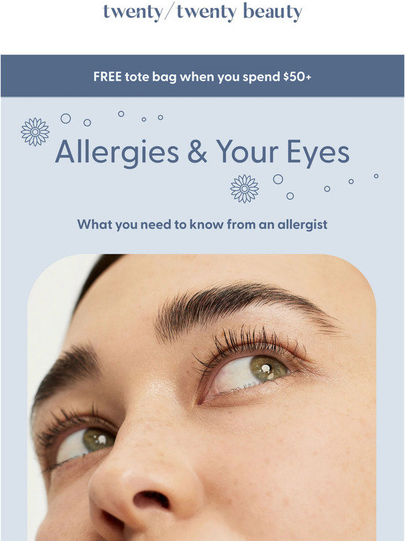 twentytwentybeauty: Allergic eyes? Here’s what you should know 👀 | Milled