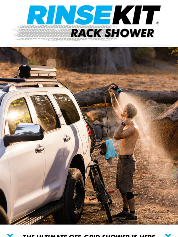 RinseKit®: Exclusive: Introducing the 5 Gallon RinseKit Rack Shower ...