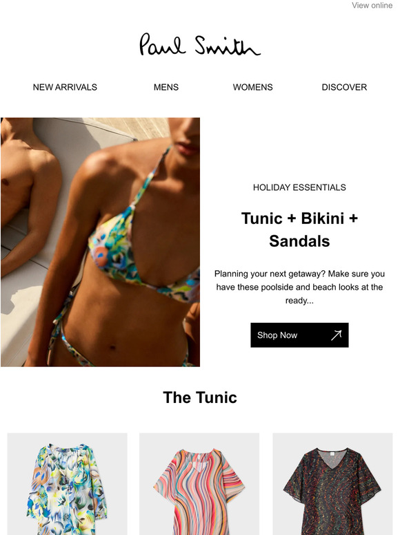 Paul Smith: The ultimate holiday, beach and poolside wardrobe | Milled