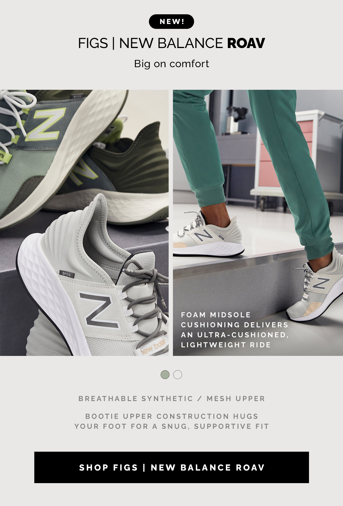 FIGS: NEW — FIGS | New Balance | Milled