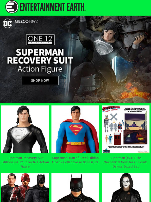 EntertainmentEarth.com: Grab the All-New Mezco Superman One:12 Fig Here ...