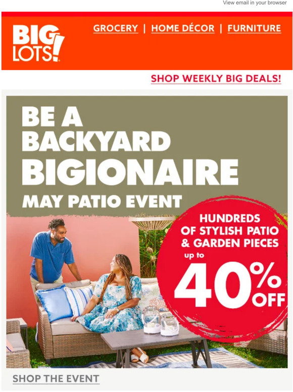 Big Lots: Make a splash with 30% OFF pools & swim accessories! | Milled