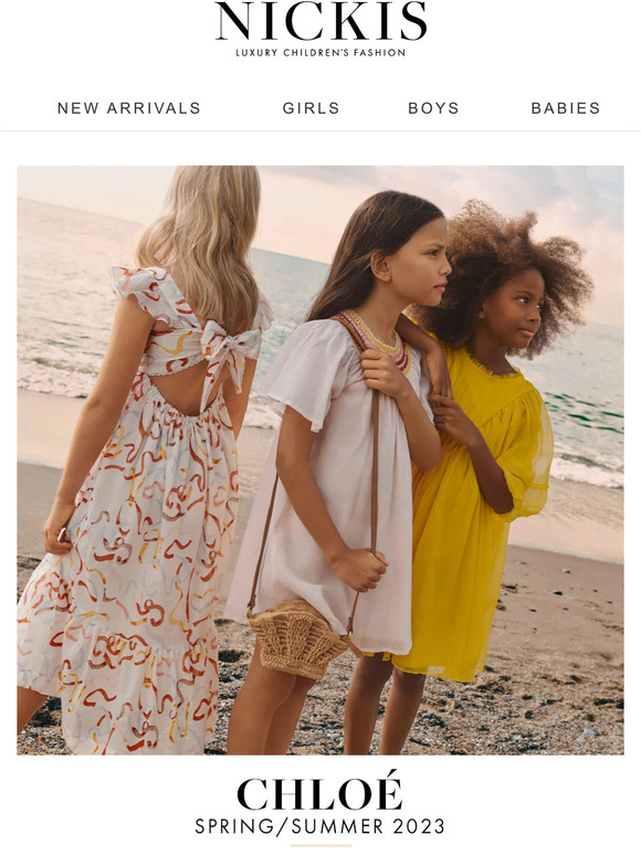 Nickis: CHLOÉ KIDS - Spring/Summer collection 2023 | Milled