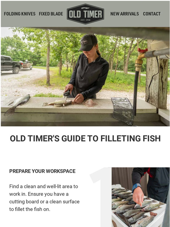Old Timer: Master the Art of Filleting: A Step-by-Step Guide | Milled