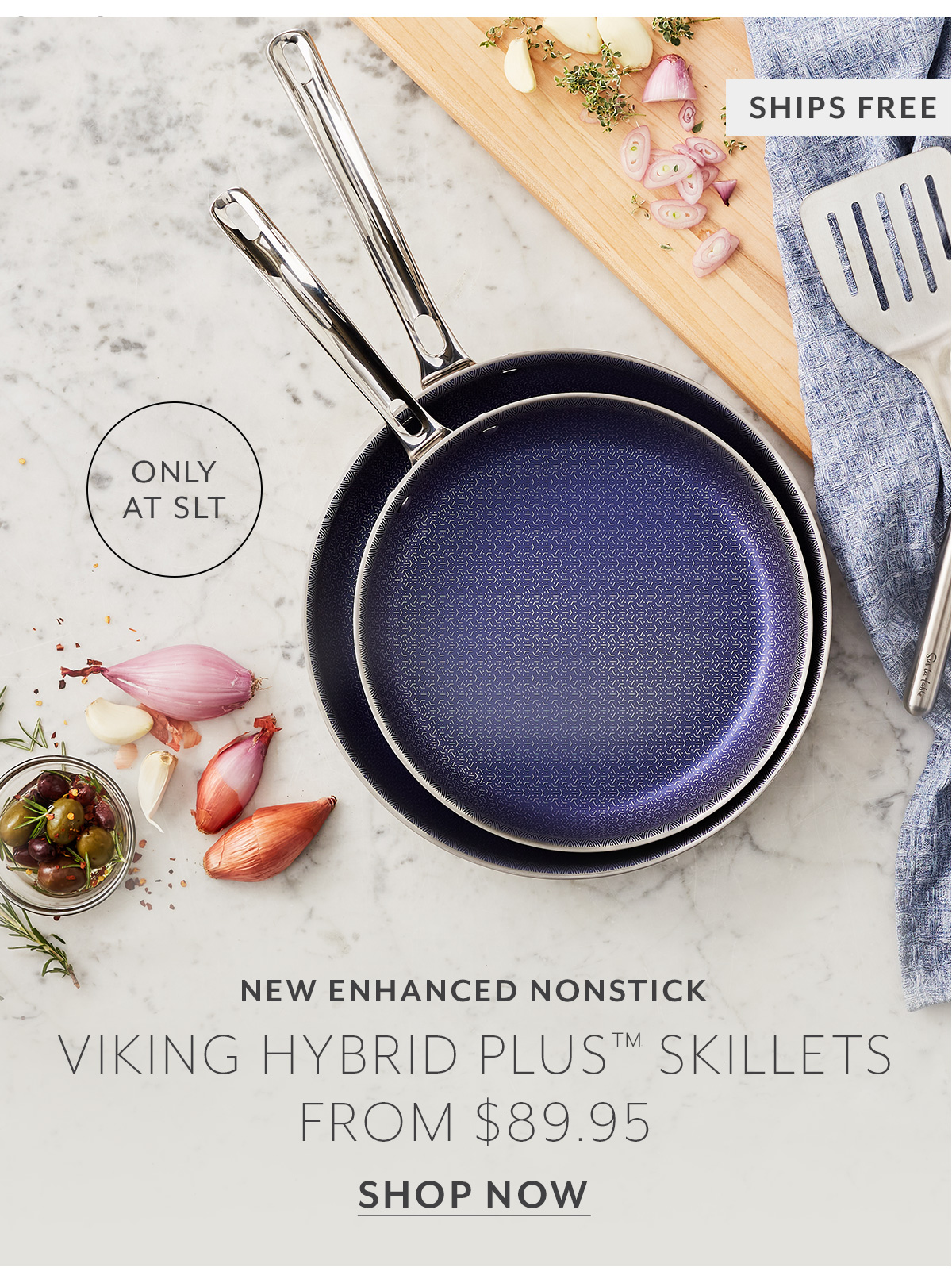 Sur la Table: Introducing Viking Hybrid Plus enhanced nonstick skillets ...