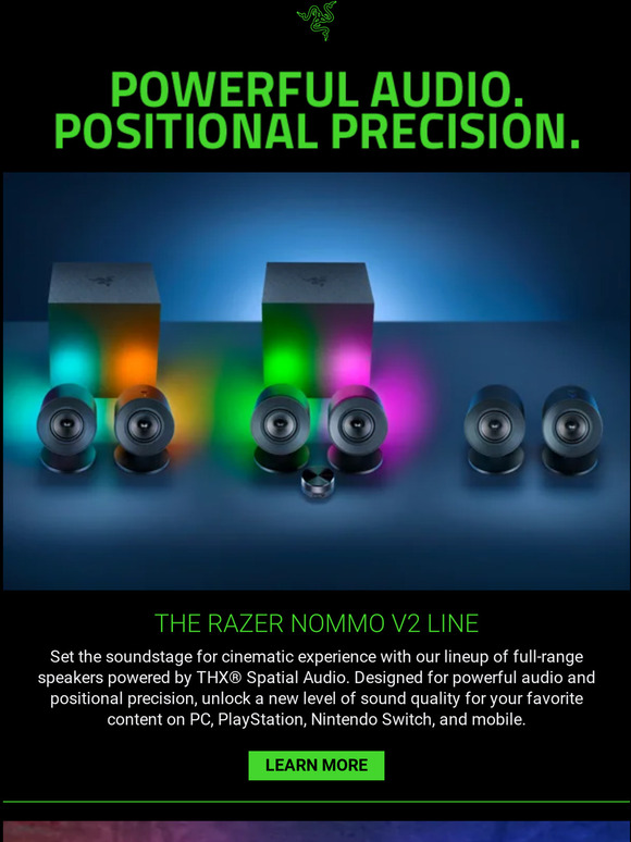 Razer Surround: Meet The New Razer Nommo V2 Line | Milled