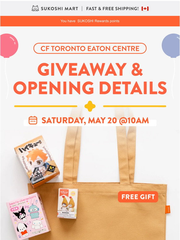 Sukoshi Mart: SUKOSHI GRAND OPENING PERKS 🎁 | Milled