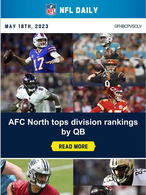 NFL Gamepass: Ranking NFL divisions by quarterback | Milled