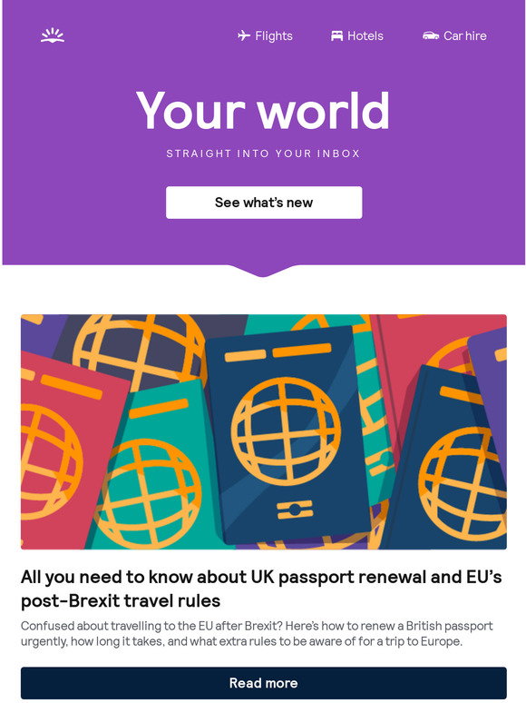Skyscanner: All you need to know about UK passport renewal and EU’s ...