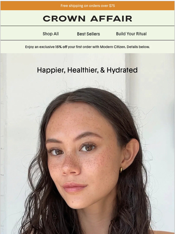 Crown Affair: The Hydrating Effects of The Leave-In | Milled