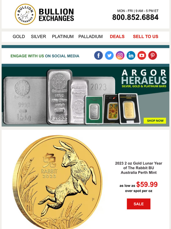 Bullion Exchanges: Indulge in 2023 Gold Lunar Coins and Discover the ...