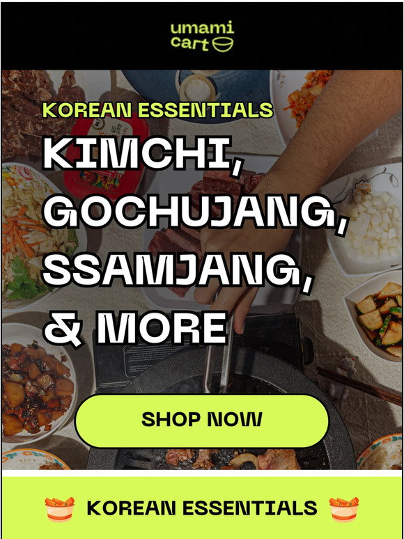 Umamicart: Seoul food: Korean pantry essentials 🇰🇷 | Milled