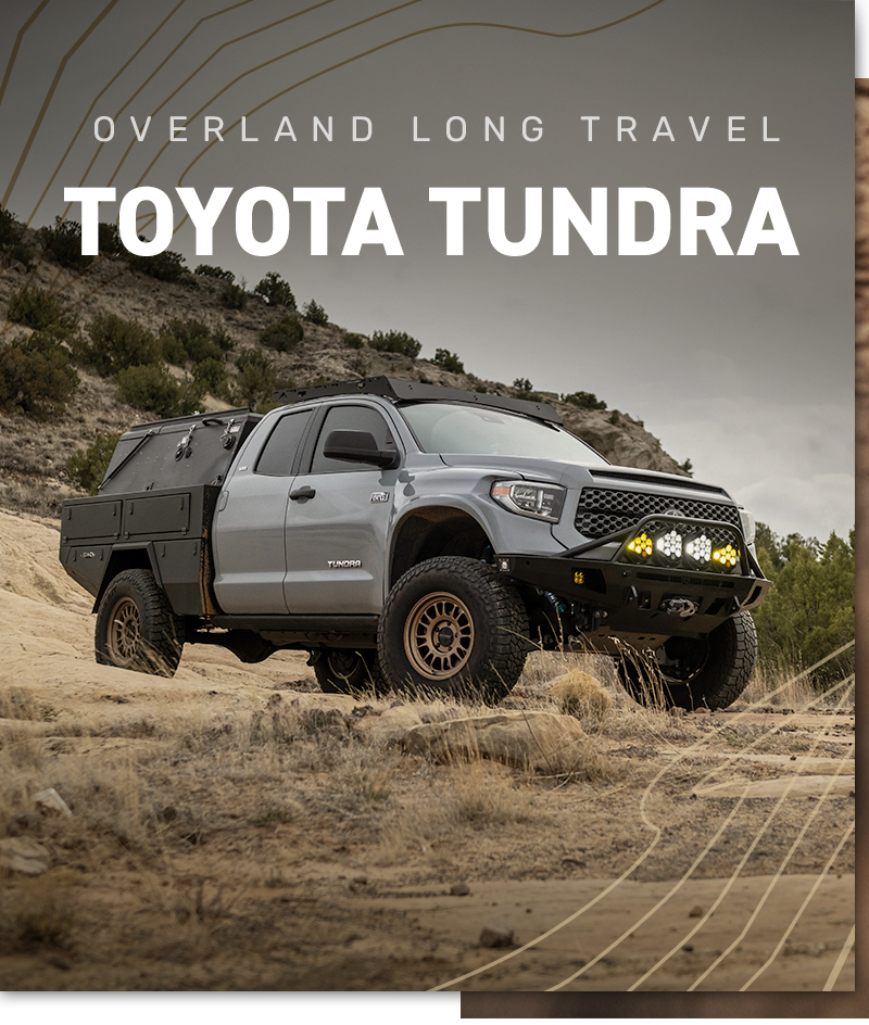 Method Race Wheels: Overland Long Travel TOYOTA TUNDRA | Milled