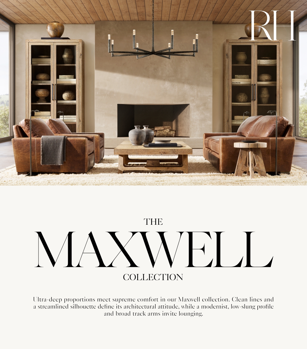 Restoration Hardware: The Maxwell Collection. The Ultimate Track Arm ...