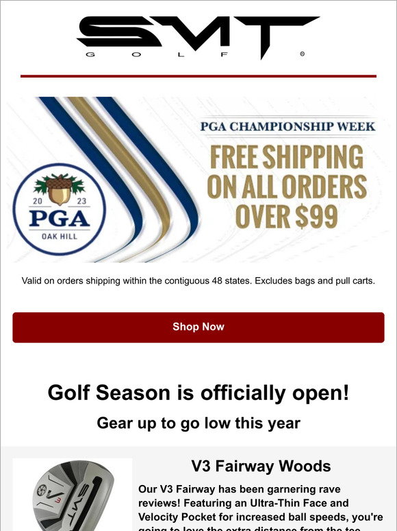 SMT Golf: Start Shopping for Dad this PGA Weekend! | Milled