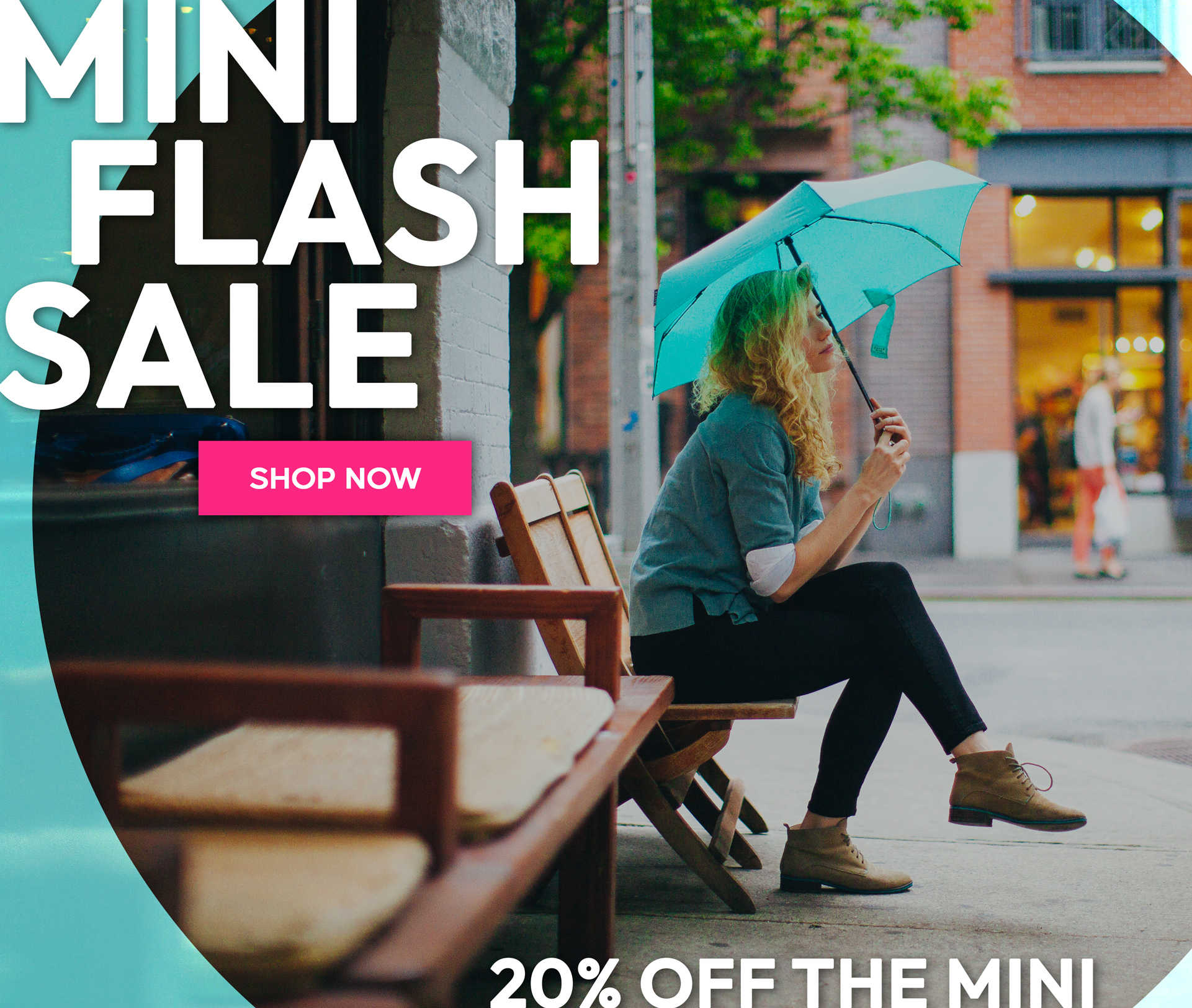 DAVEK UMBRELLAS: STARTS TODAY l 20% Off The Davek Mini | Milled