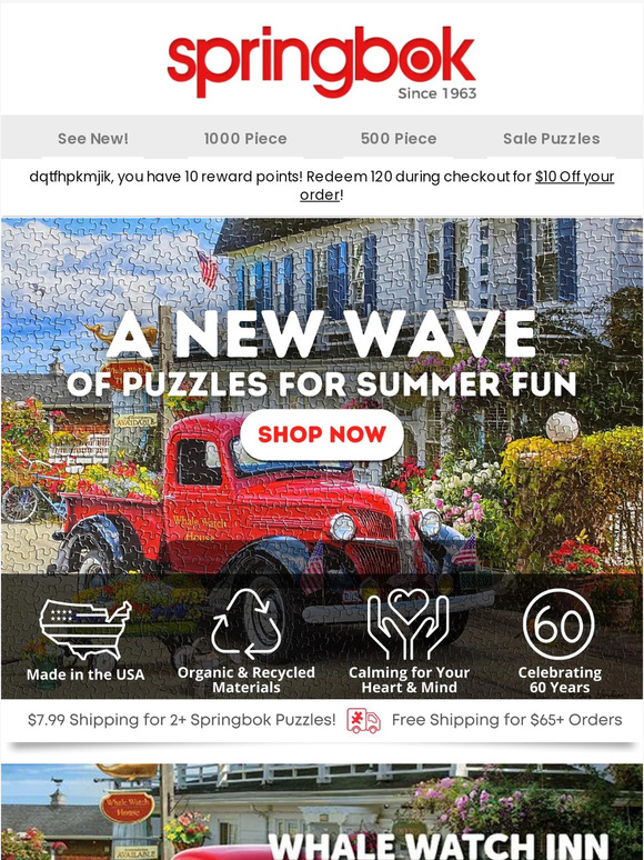 Springbok Puzzles: A New Wave of Puzzles For Summer Fun! | Milled