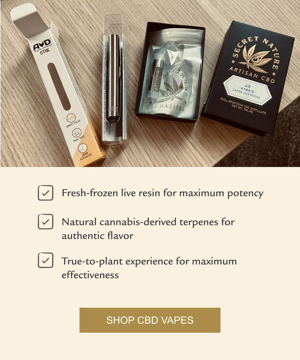 Secret Nature: Inhale the difference with our Vapes | Milled