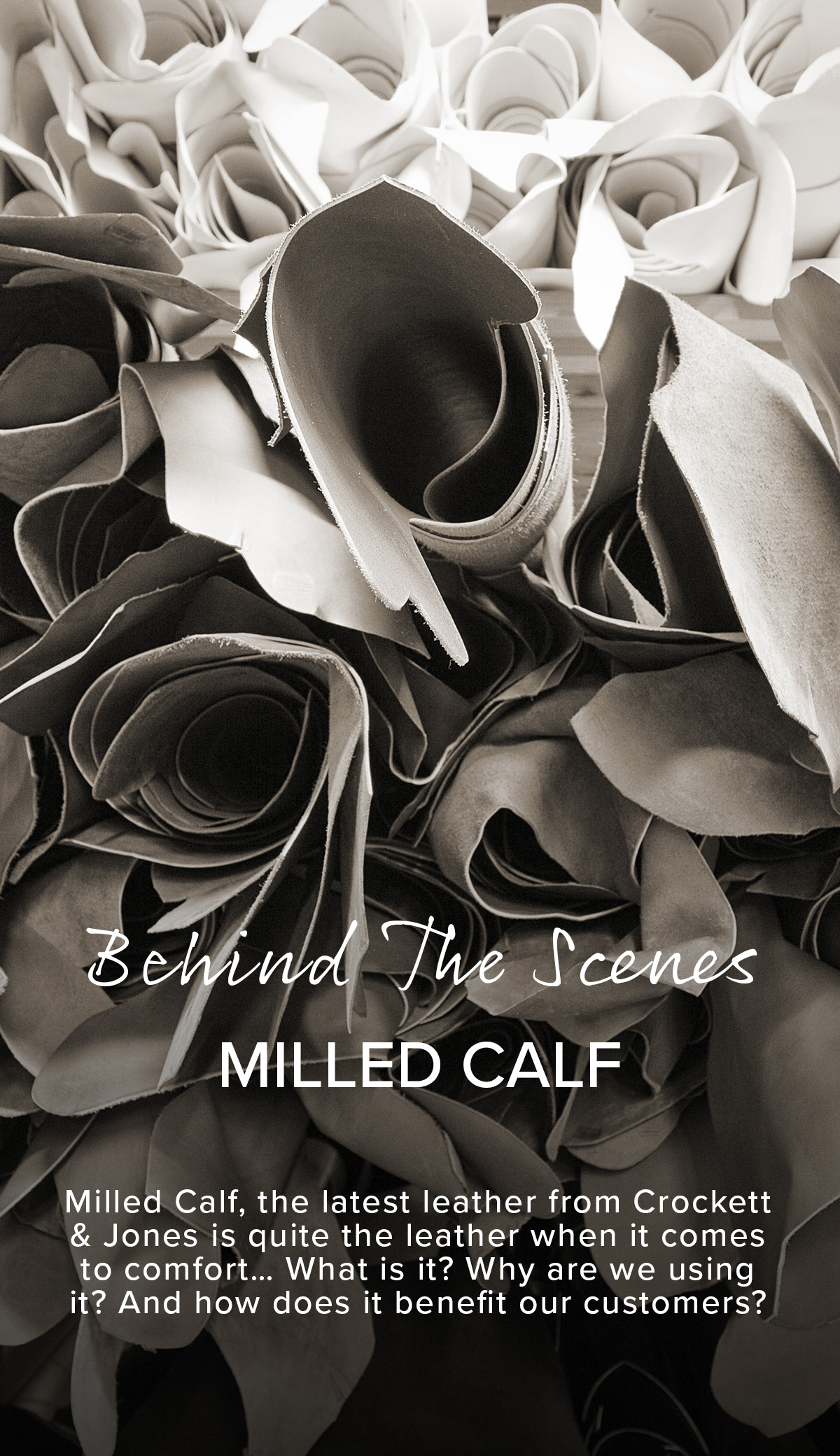 CROCKETT AND JONES: What is Milled Calf? | Milled