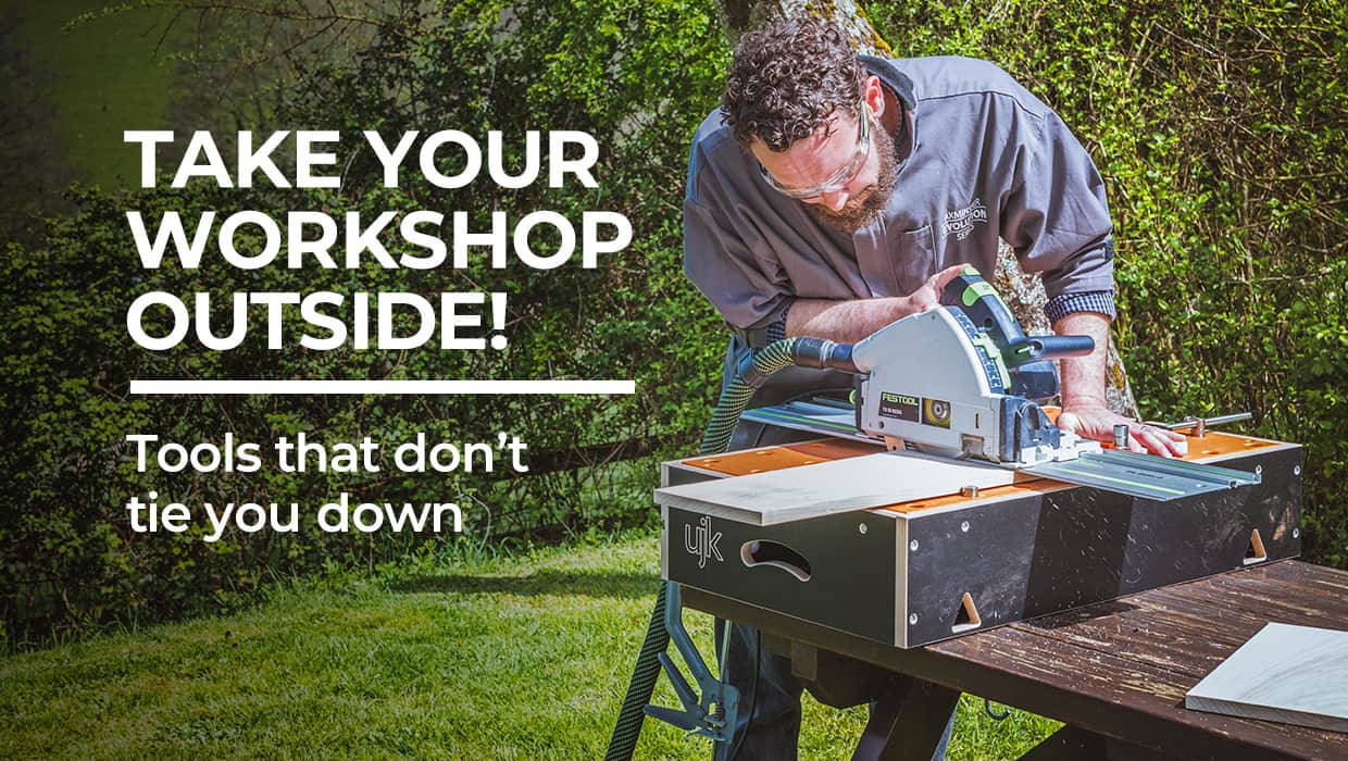 Axminster Tools: Take your workshop outside! | Milled
