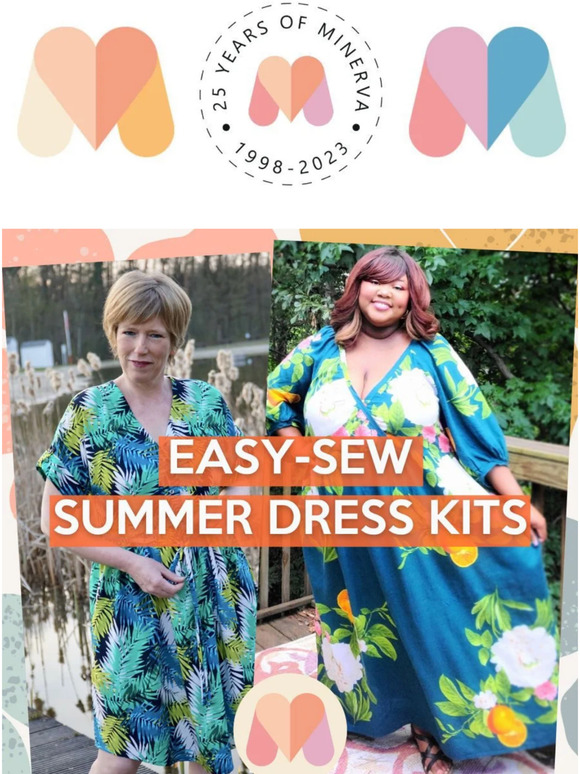 Minerva: Our pick of the best easy-to-sew dresses! | Milled