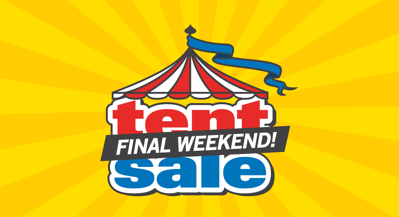 The Brick: It's the final weekend of our famous Tent Sale! | Milled